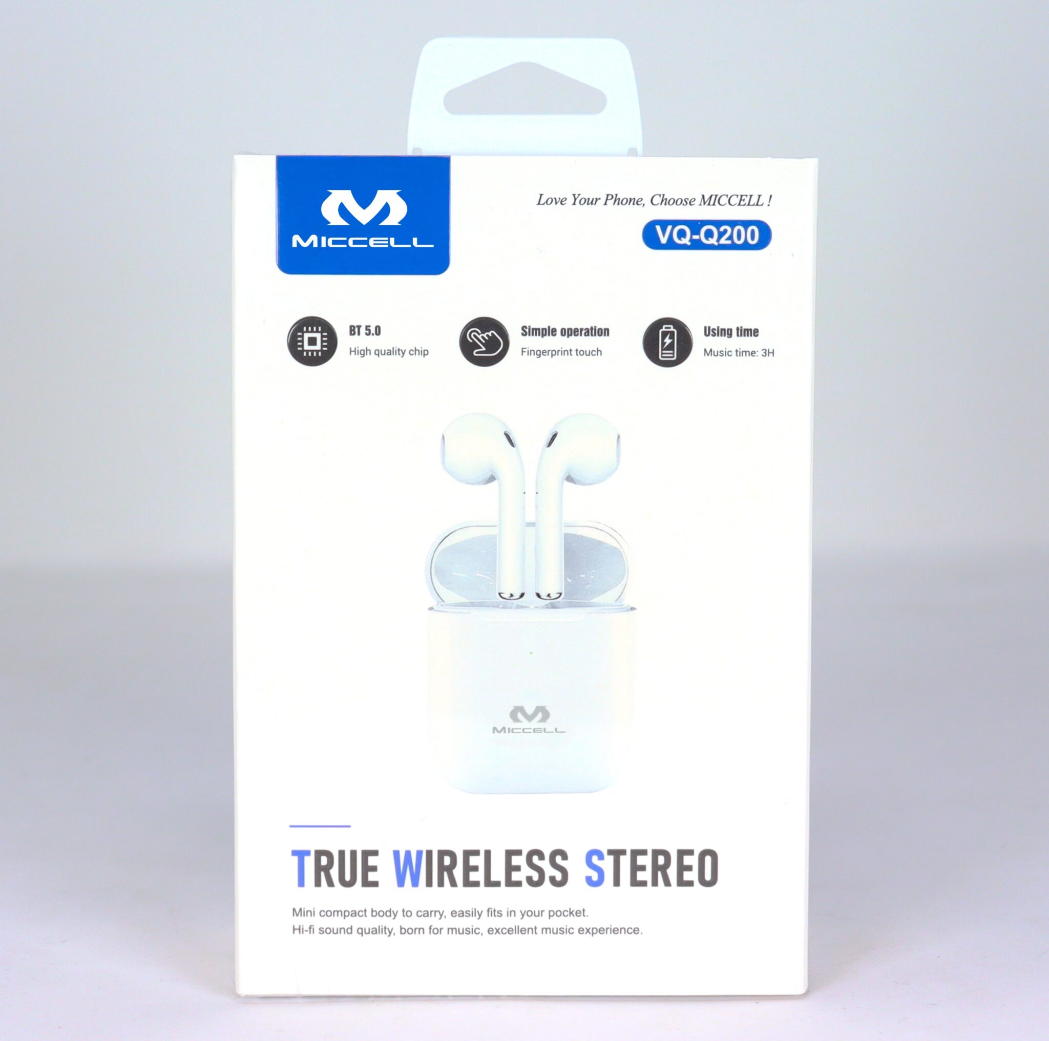 S1962 Miccell TWS Wireless Earphone (VQ-Q200) - MiccellUSA