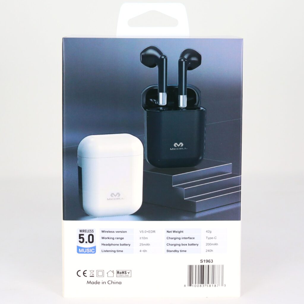 S1963 Miccell TWS Wireless Earphone (VQ-BH54) - MiccellUSA